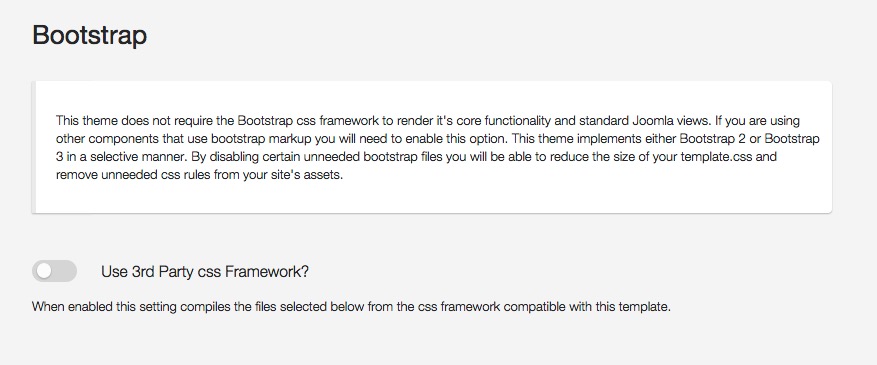 Flexible Bootstrap Implementation
